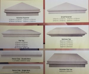 Pier Caps | Brick Pier Caps - Fulton Bricks & Paving Supplies